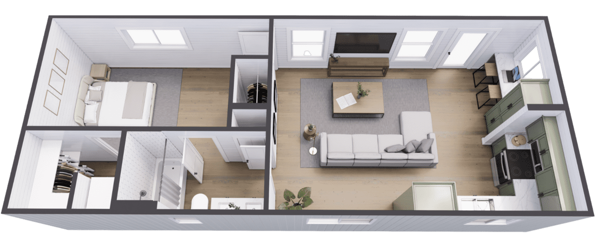 The Haven: 2 40 ft Container Home by Custom Container Living