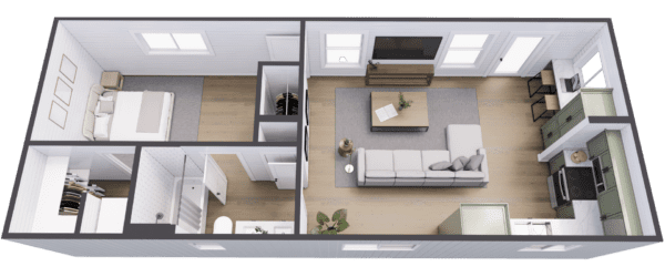 The Haven: 2 40 ft Container Home by Custom Container Living