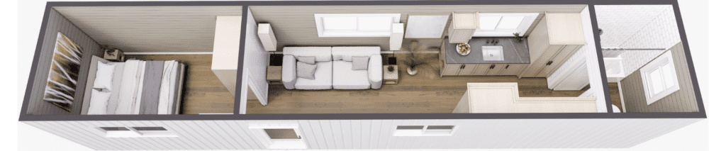 The Pioneer: 1 Bedroom Container Home by Custom Container Living