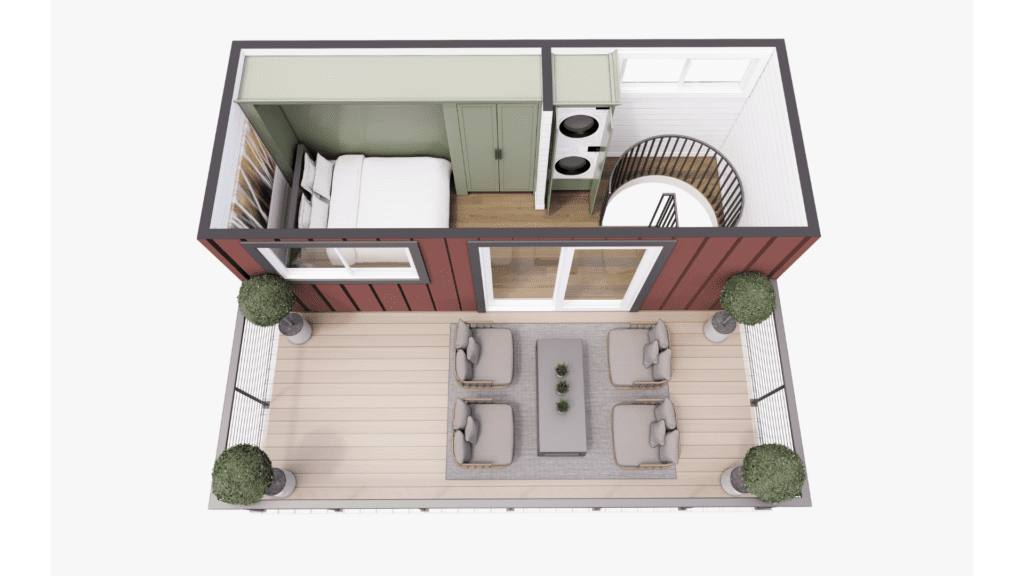 The Short Stack: A 2 Story Shipping Container Home by Custom Container ...