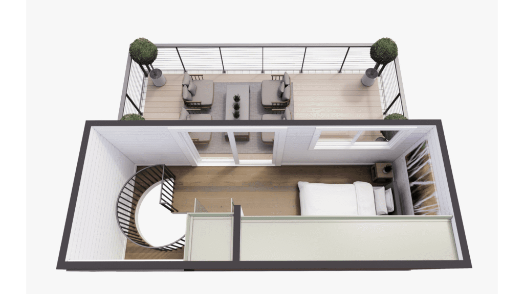 The Short Stack: A 2 Story Shipping Container Home by Custom Container ...
