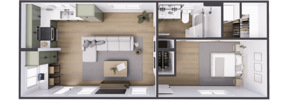 The Haven: 2 40 ft Container Home by Custom Container Living