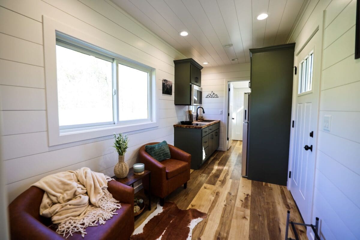 The Hideaway: 40 ft Off Grid Container Home by Custom Container Living