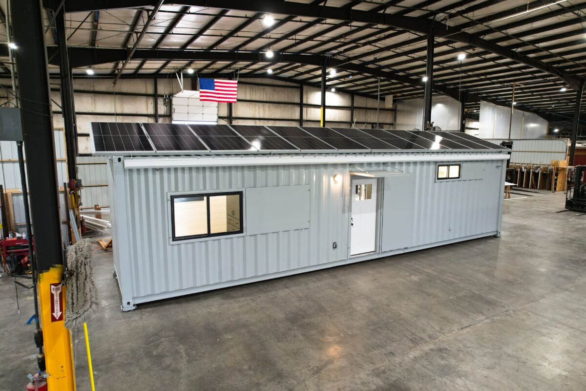 The Hideaway | Off-Grid Container Home | Solar Powered