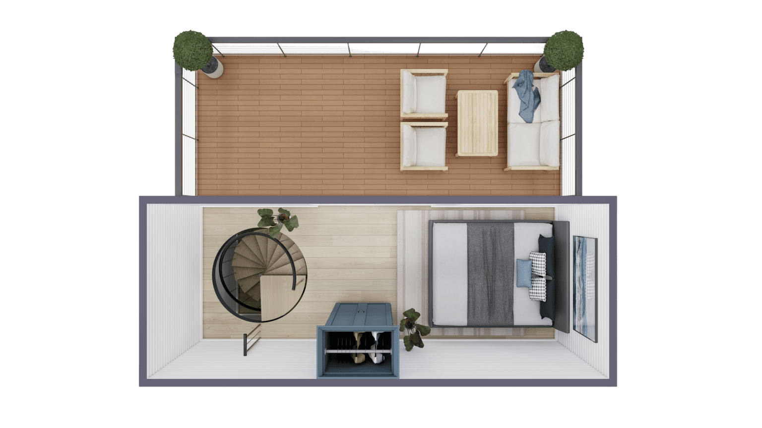 The Short Stack: A 2 Story Shipping Container Home by Custom Container ...