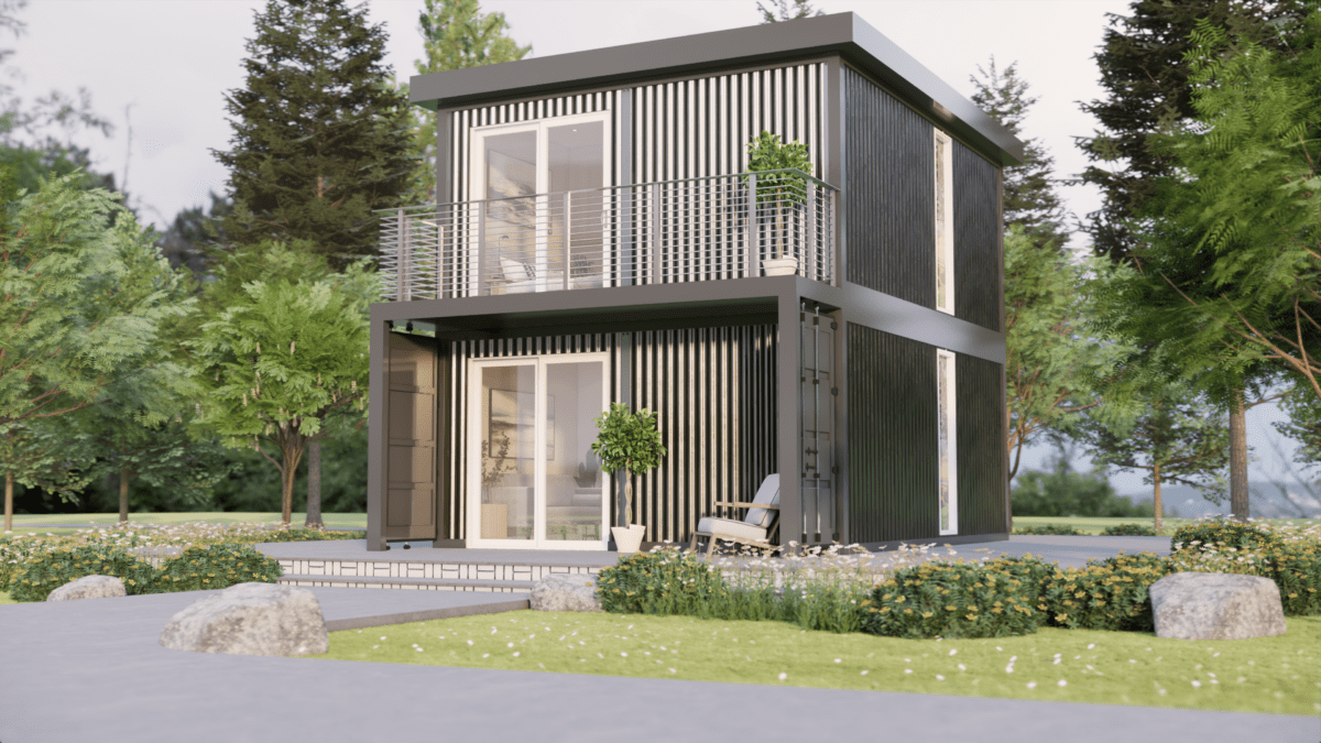 2-Story Shipping Container Homes for Sale | Custom Container Living
