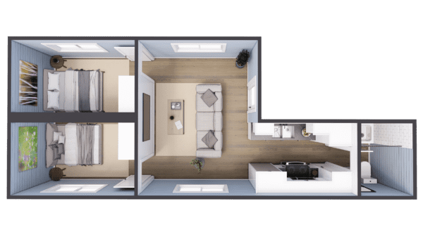 2 Bedroom Container Homes | Custom Container Living
