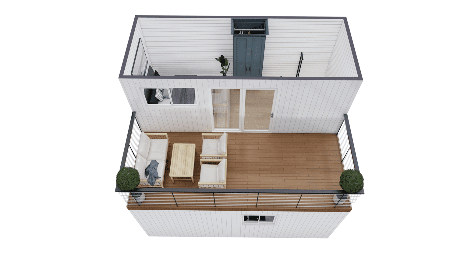 The Short Stack: A 2 Story Shipping Container Home by Custom Container ...