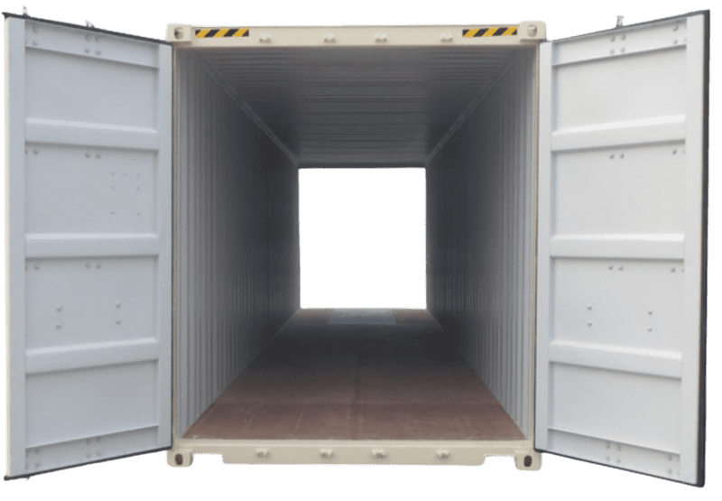 40-ft High Cube Container with Double-Doors | Custom Container Living